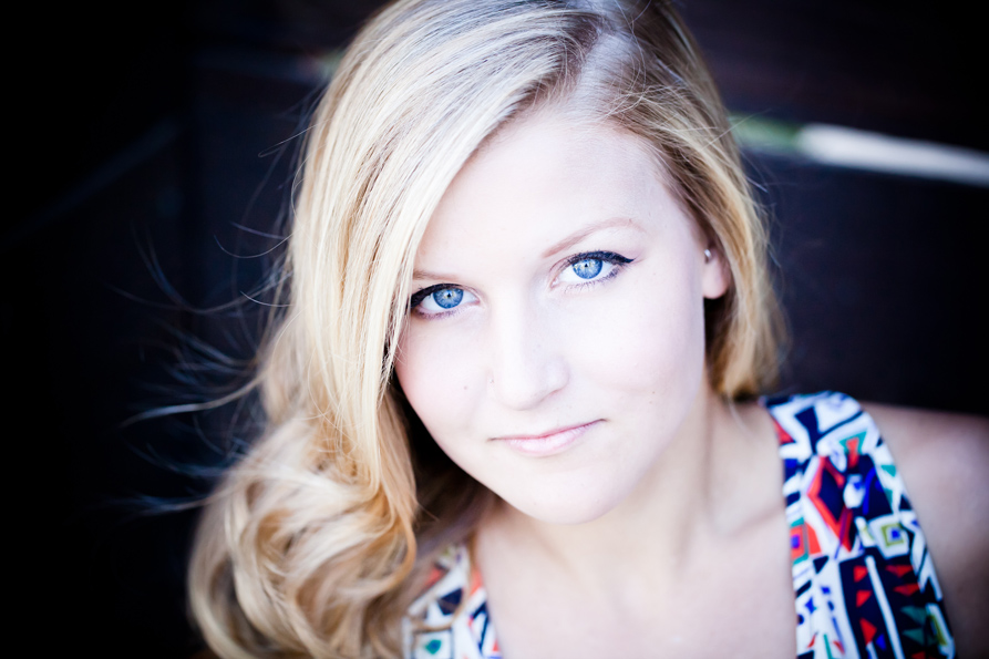 True Blue {Paige's Senior Portraits} | Nicola Borland Photography