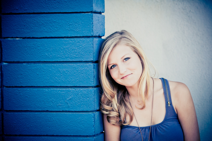 True Blue {Paige's Senior Portraits} | Nicola Borland Photography